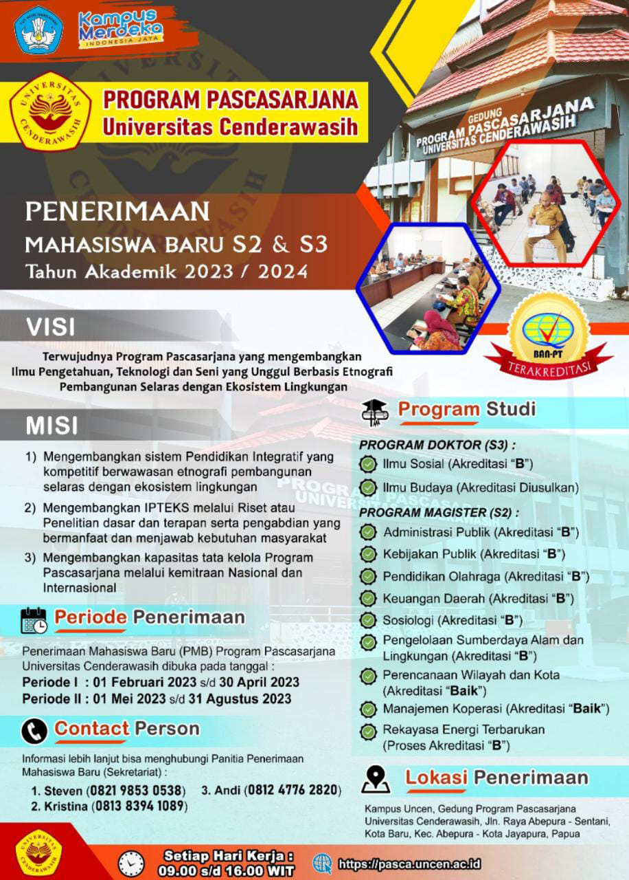 MAGISTER ADMINISTRASI PUBLIK – Situs Resmi MAP Uncen